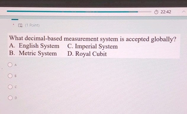 What decimal-based measurement system is | StudyX
