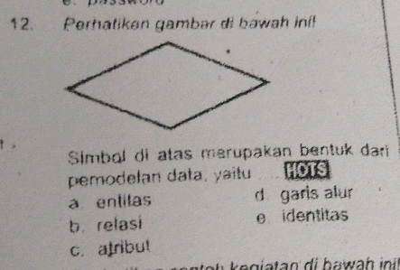 Perhatikan gambar di bawah ini Simbol di | StudyX