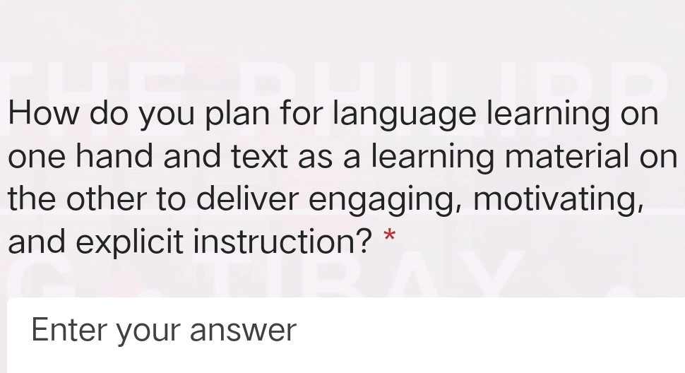 How do you plan for language learning on one | StudyX