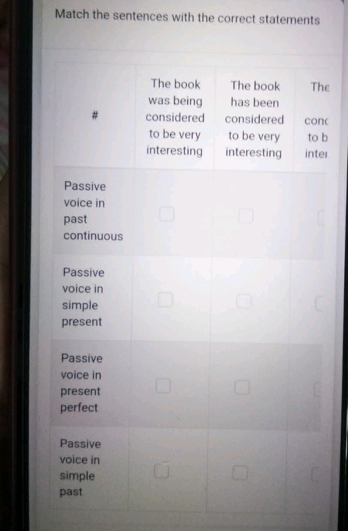 Match the sentences with the correct | StudyX