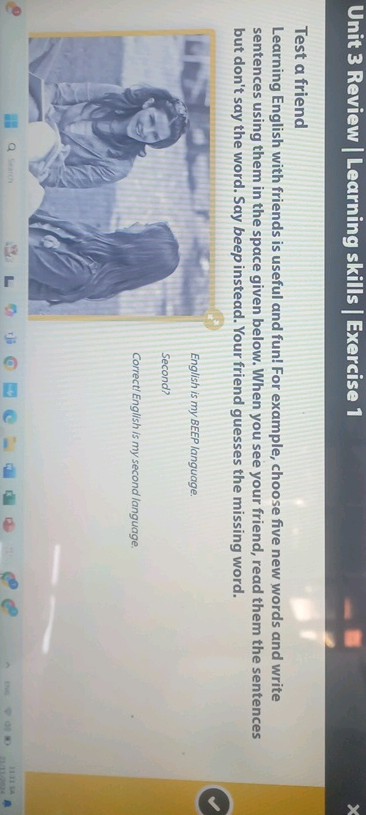 Unit 3 Review Learning skills Exercise 1 | StudyX