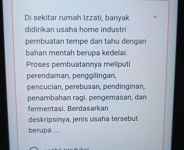 Di sekitar rumah Izzati banyak didirikan | StudyX