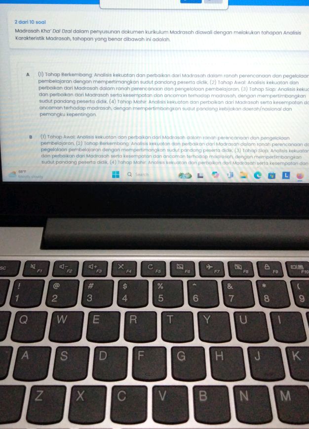 2 darl 10 soal Madrasah Khar Dal Dral dalam | StudyX