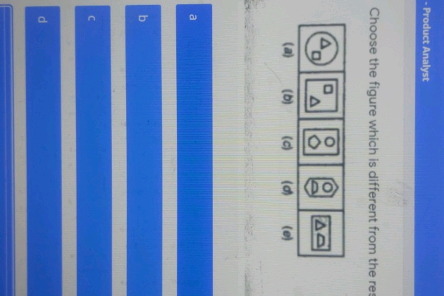 Choose the figure which is different from | StudyX