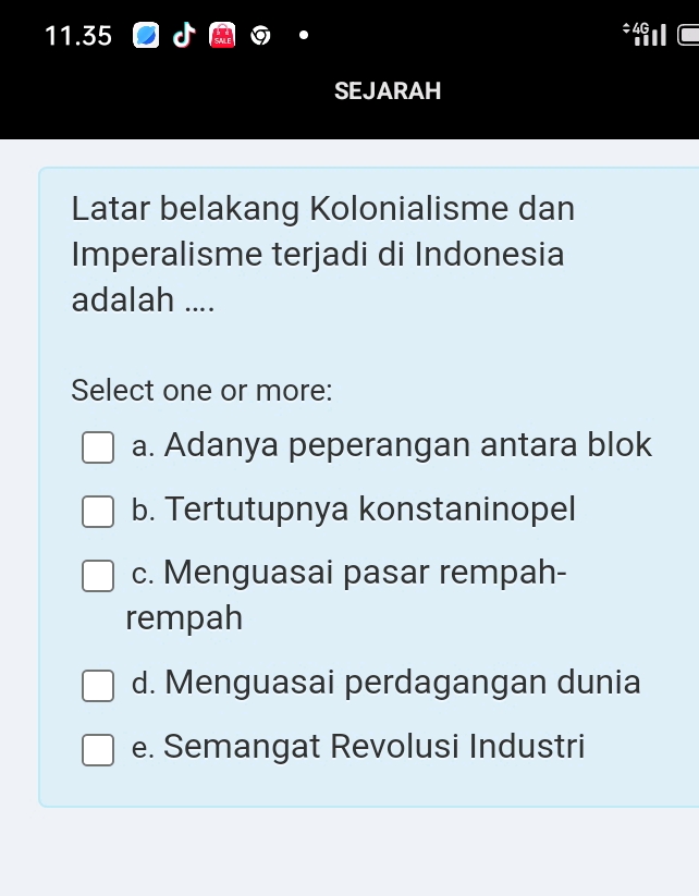 Latar belakang Kolonialisme dan Imperalisme | StudyX