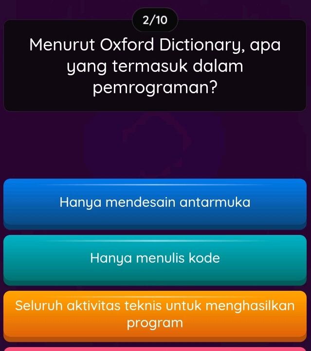 Menurut Oxford Dictionary apa yang termasuk | StudyX