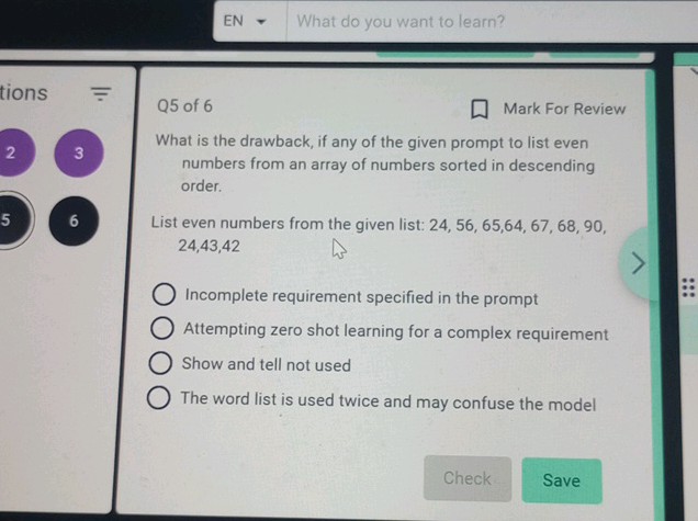 What is the drawback if any of the given | StudyX