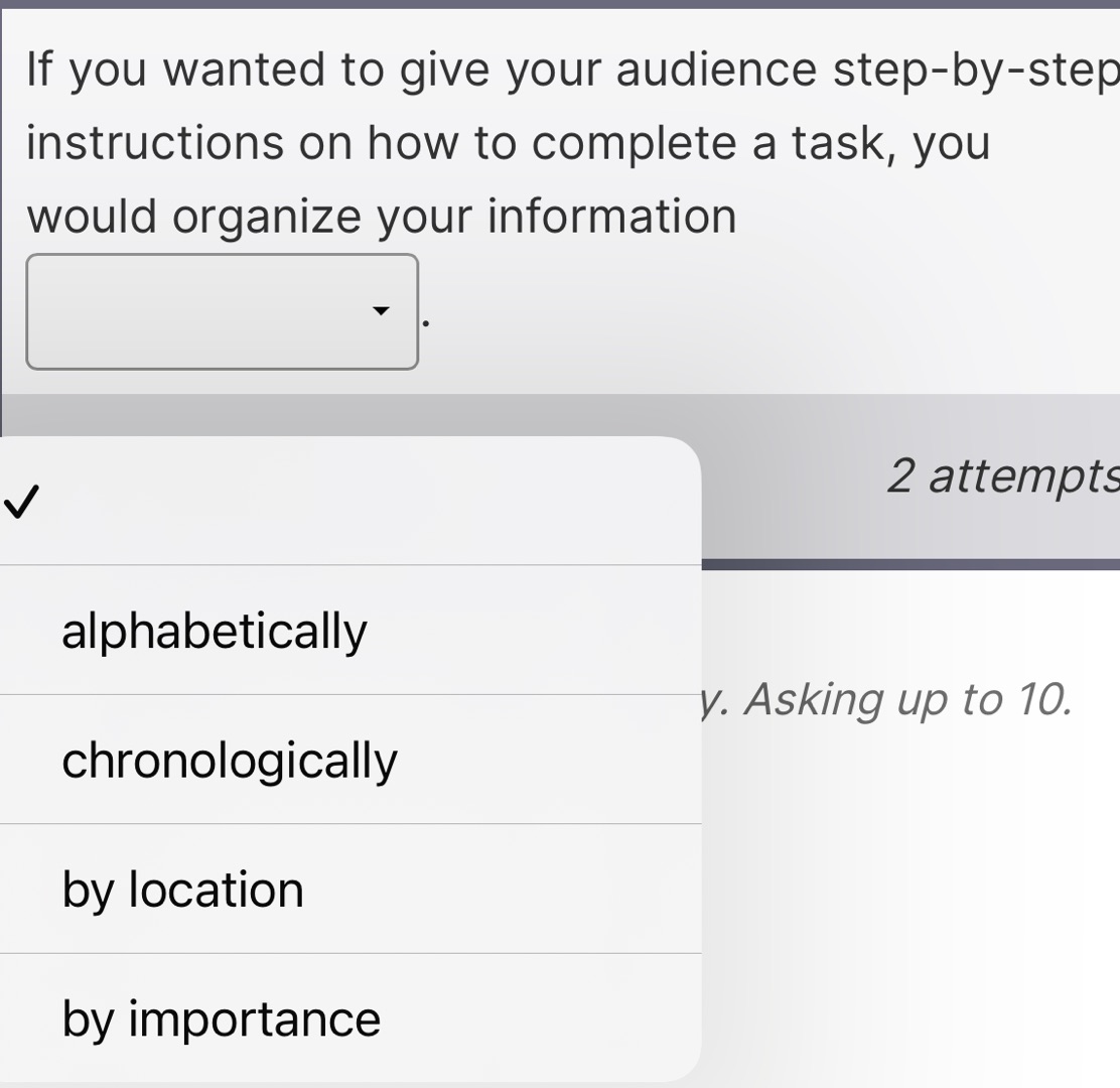 If you wanted to give your audience | StudyX