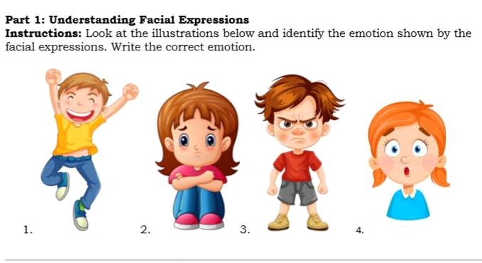 Part 1 Understanding Facial Expressions | StudyX