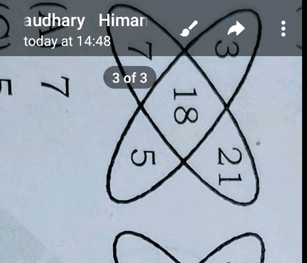 The image contains a diagram showing numbers | StudyX