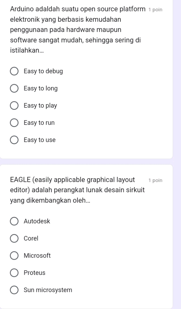 Arduino adaldah suatu open source platform | StudyX