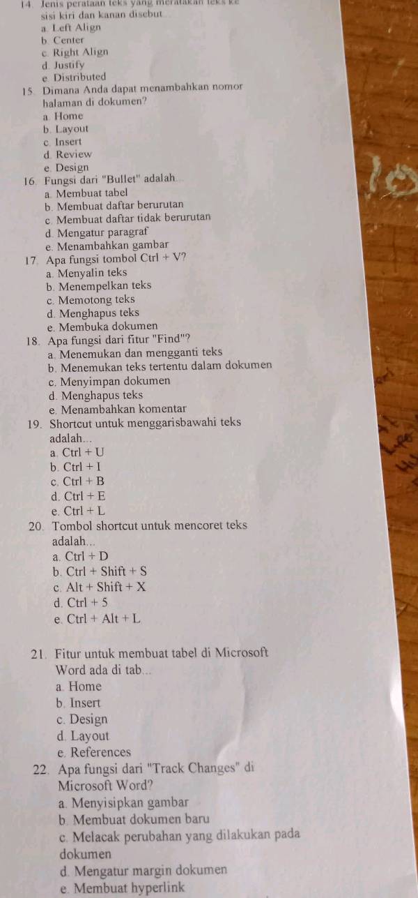 14 Jenis perataan teks yang meratakan teks | StudyX