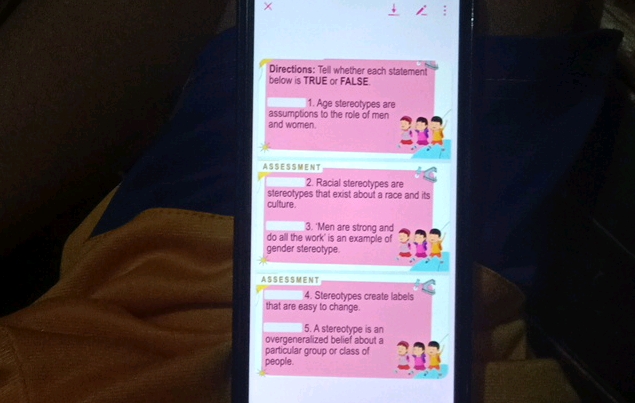 Directions Tell whether each statement below | StudyX