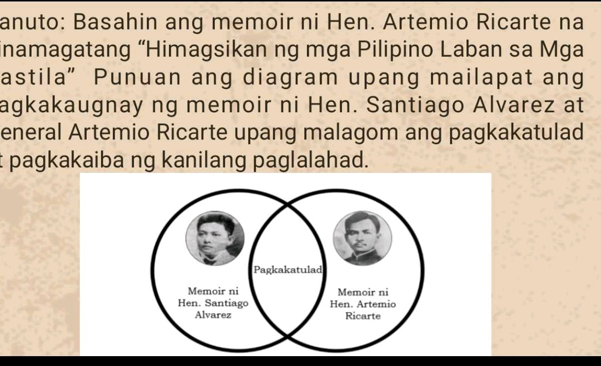 anuto Basahin ang memoir ni Hen Artemio | StudyX