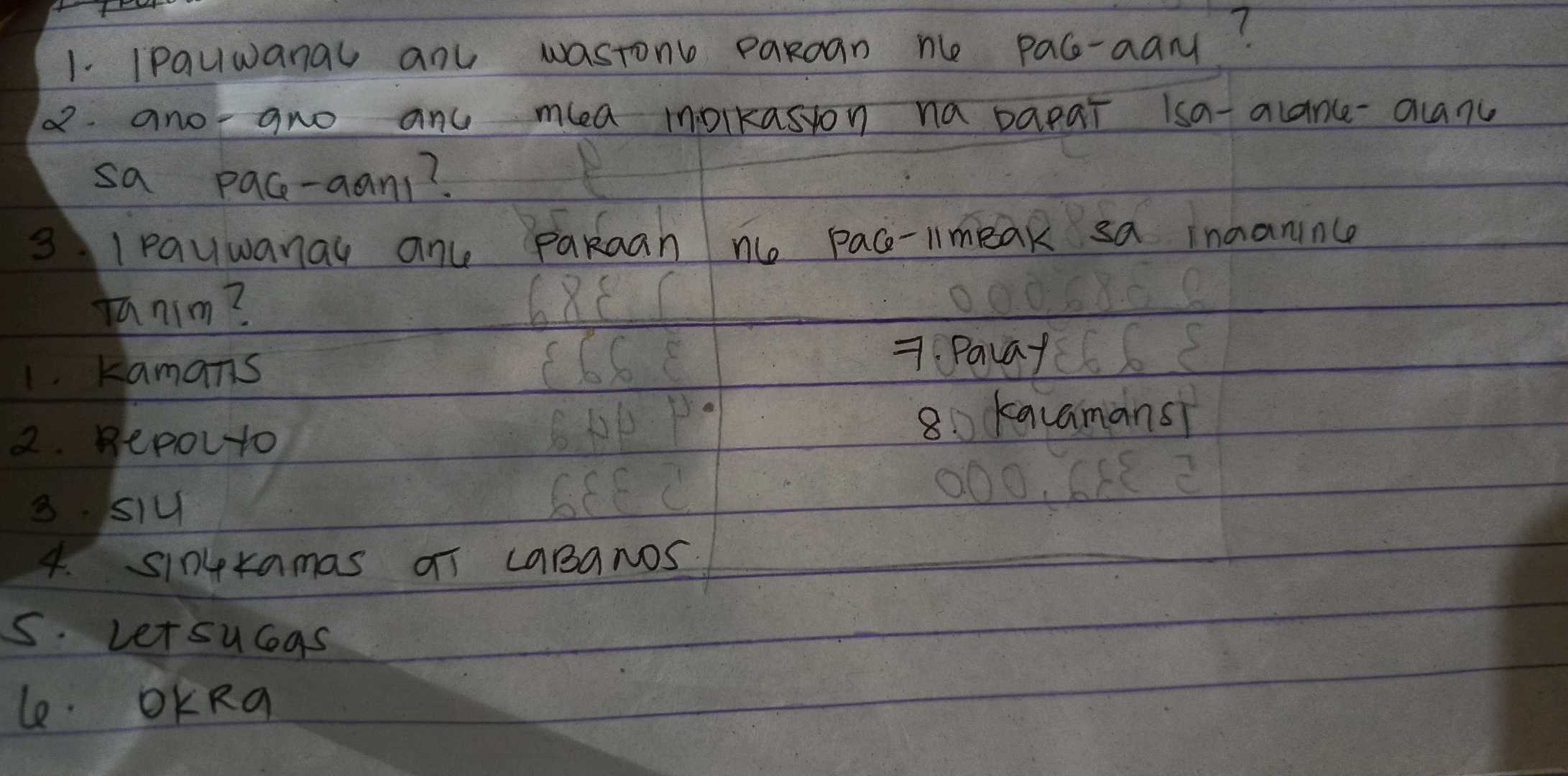 1 Ipauwana anu wastong paraan ng pag-aani 2 | StudyX
