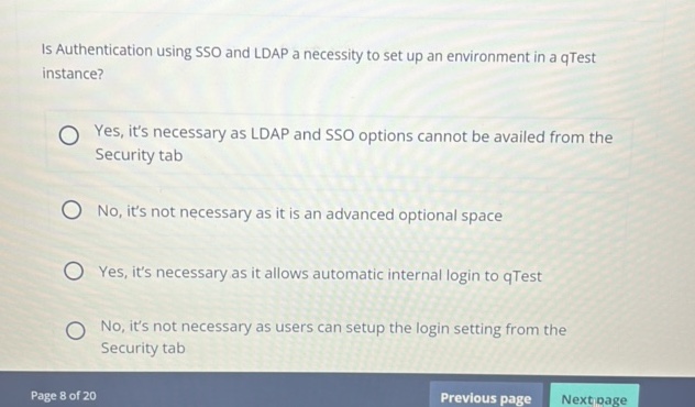Is Authentication using SSO and LDAP a