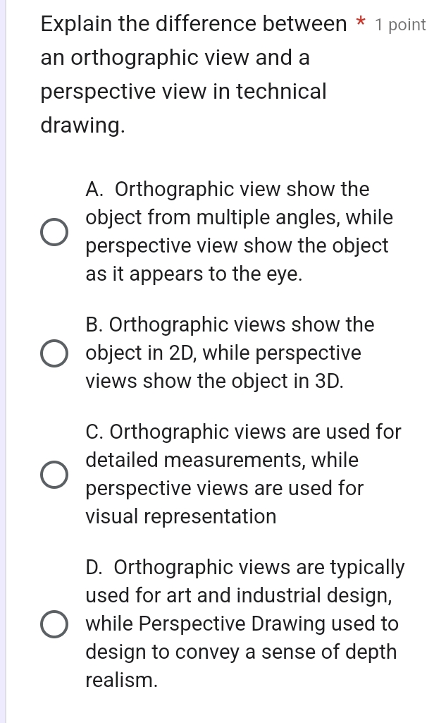 Explain the difference between an | StudyX
