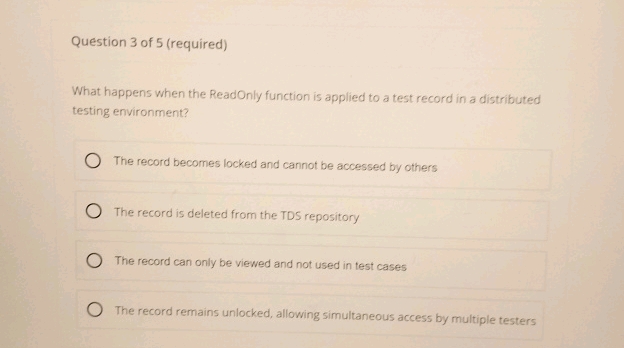 Question 3 of 5 (required) What happens when | StudyX