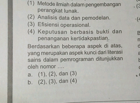 (1) Metode ilmiah dalam pengembangan | StudyX