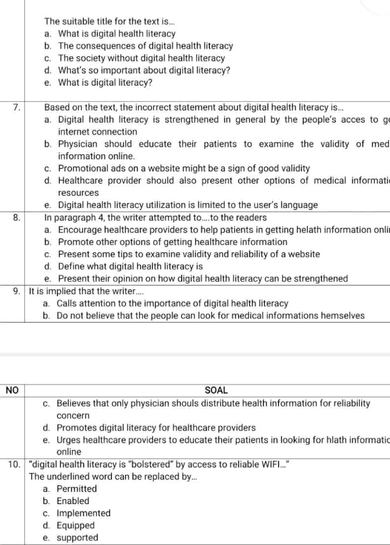 7 Based on the text the incorrect statement | StudyX