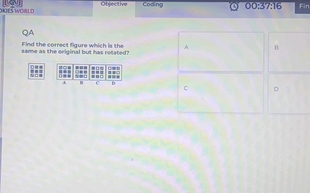Find the correct figure which is the same as | StudyX