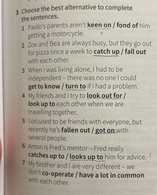 3 Choose the best alternative to complete | StudyX