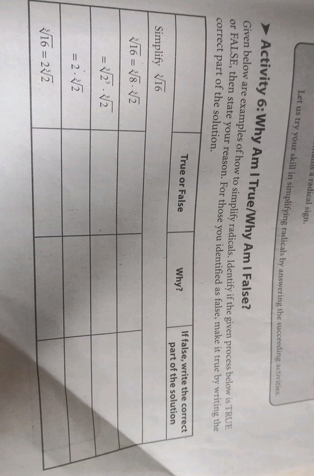 Simplify 316 Given below are examples of | StudyX