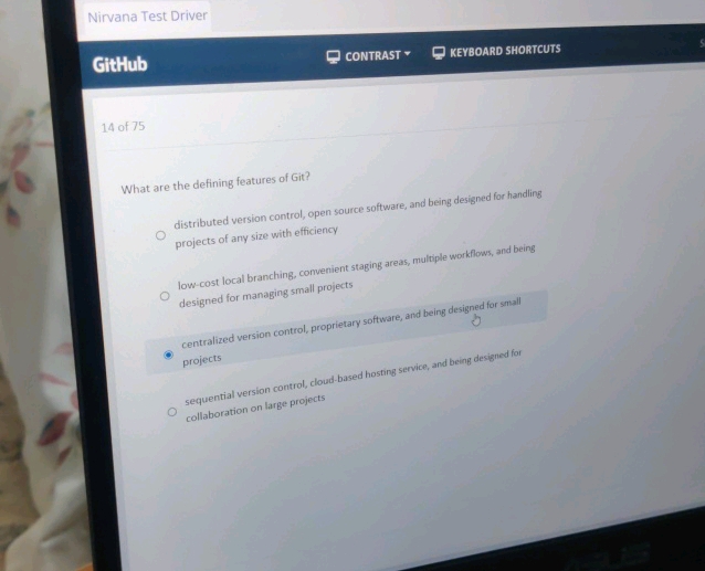 What are the defining features of Git | StudyX