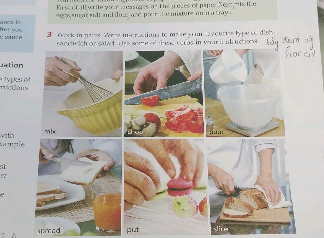 3 Work in pairs Write instructions to make | StudyX