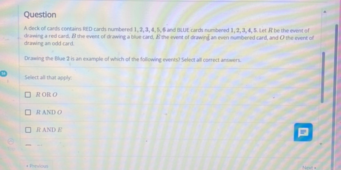 Question A deck of cards contains RED cards | StudyX