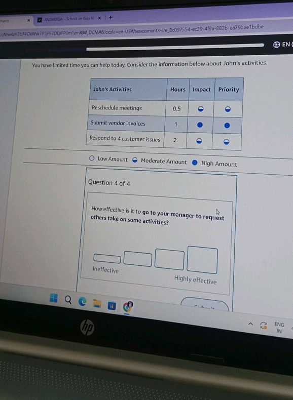 ment ANSWersA - School on Easy N | StudyX