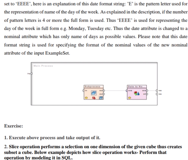 set to EEEE here is an explanation of this | StudyX