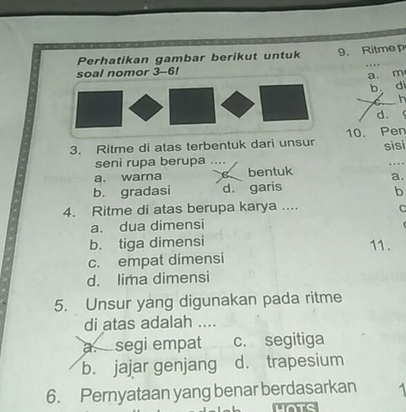 Perhatikan gambar berikut untuk 9 Ritme p | StudyX