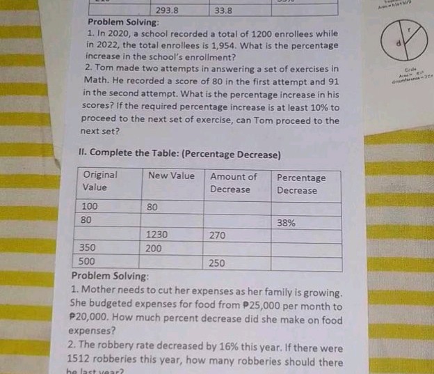 Problem Solving 1 In 2020 a school recorded | StudyX