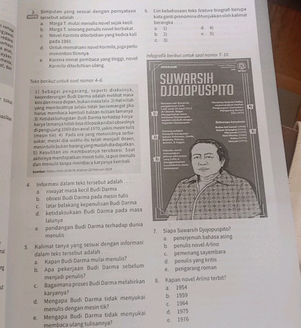 3 Simpulan yang sesuai dengan pernyataan | StudyX