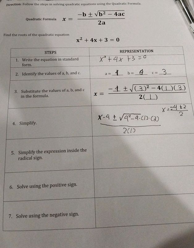 Direction Follow the steps in solving | StudyX