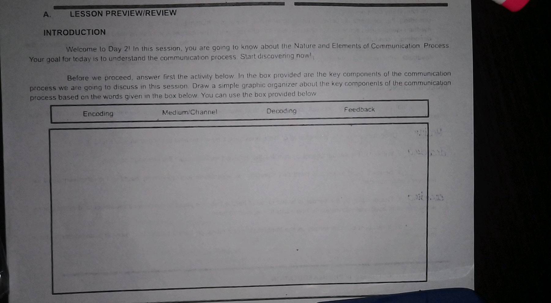 A LESSON PREVIEWIREVIEW INTRODUCTION | StudyX