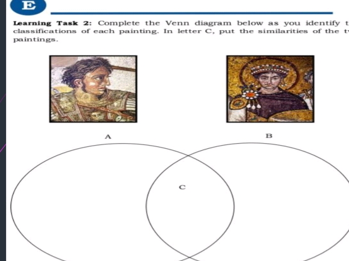 15 Learning Task 2 Complete the Venn diagram | StudyX
