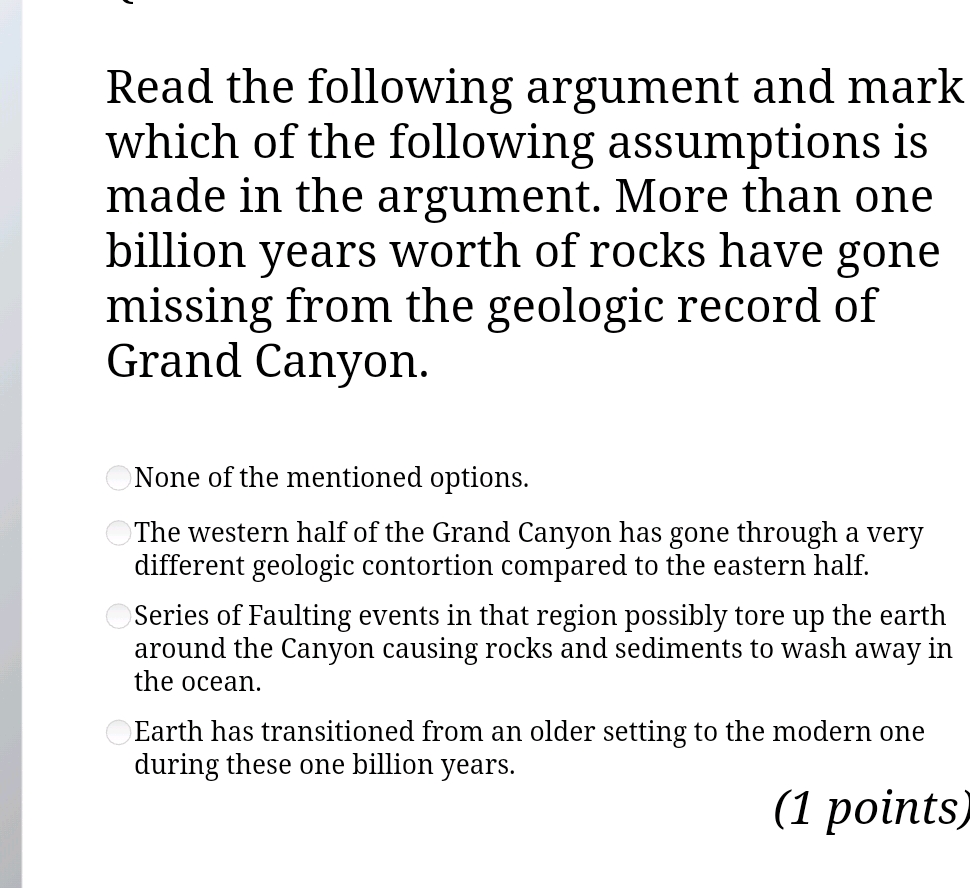 Read the following argument and mark which | StudyX