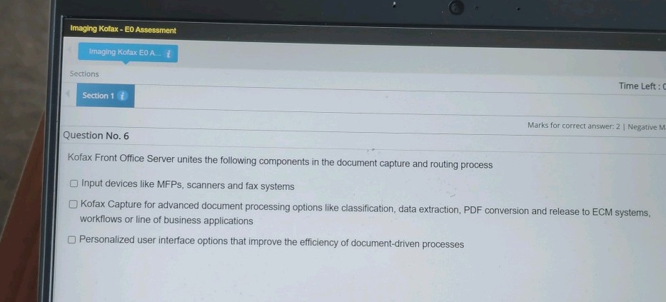 Imaging Kolax - E0 Assessment Imaging Kofax