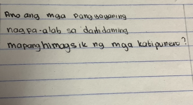 Ano ang mga pangyayaning nagpa-alab sa | StudyX