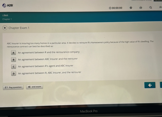 ADB sciack Chapter 1 Chapter Exam 1 ABC | StudyX