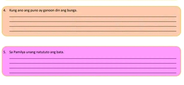 4 Kung ano ang puno ay ganoon din ang bunga | StudyX