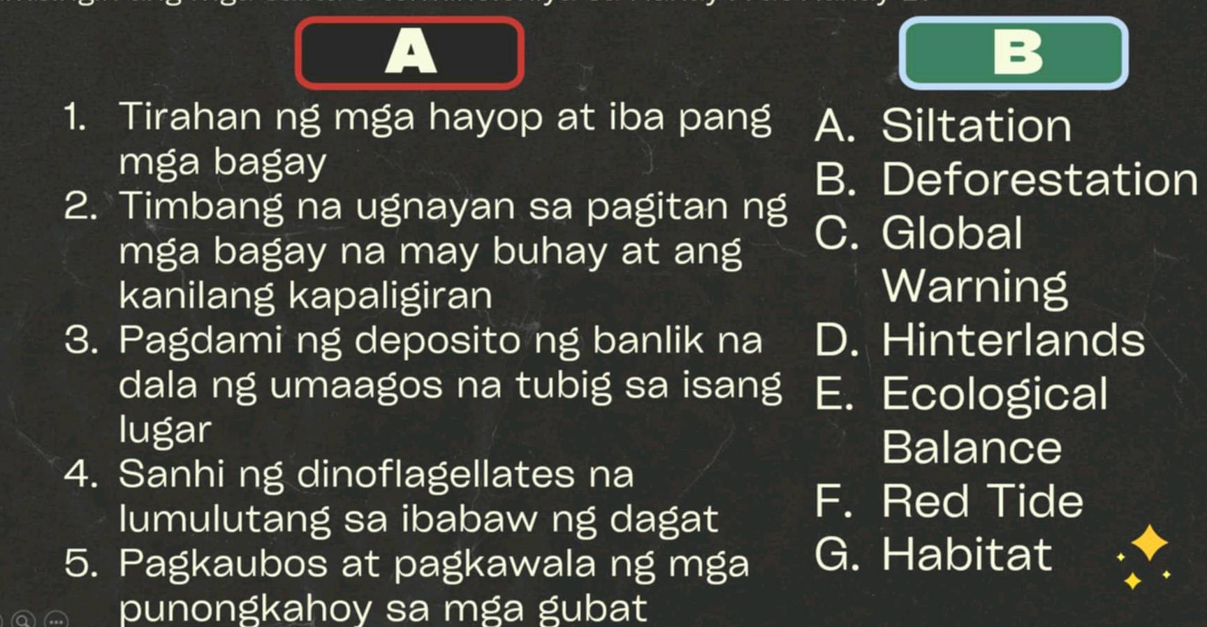 1 Tirahan ng mga hayop at iba pang mga | StudyX
