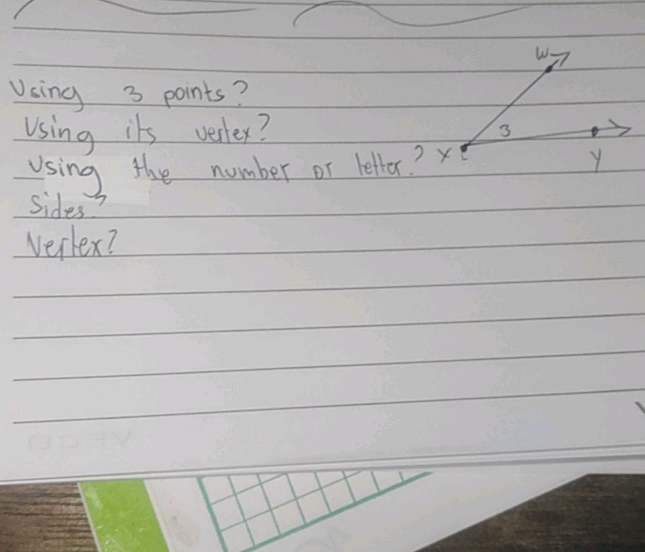 Using 3 points Using its vertex Using the | StudyX