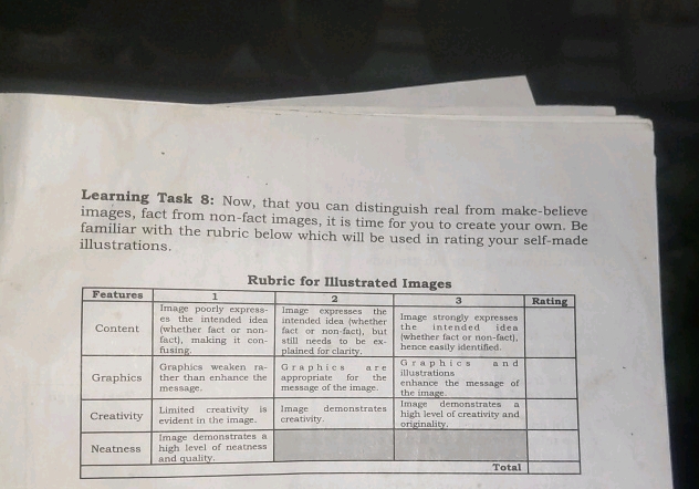 Learning Task 8 Now that you can | StudyX