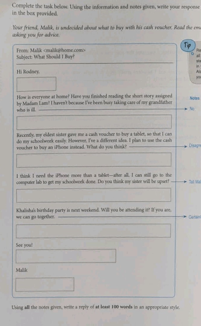 Complete the task below Using the | StudyX