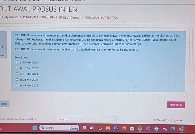 DUT AWAL PROSUS INTEN / My courses / | StudyX
