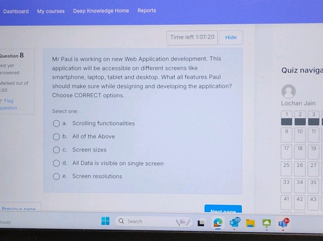 Dashboard My courses Deep Knowledge Home | StudyX