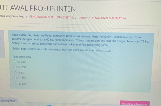 UT AWAL PROSUS INTEN rsus Yang Saya lkuti / | StudyX